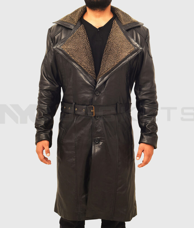 Blade Runner 2049 Leather Trench Coat | NYC Jackets
