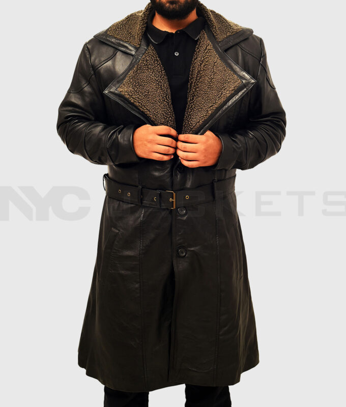 Blade Runner 2049 Leather Trench Coat | NYC Jackets