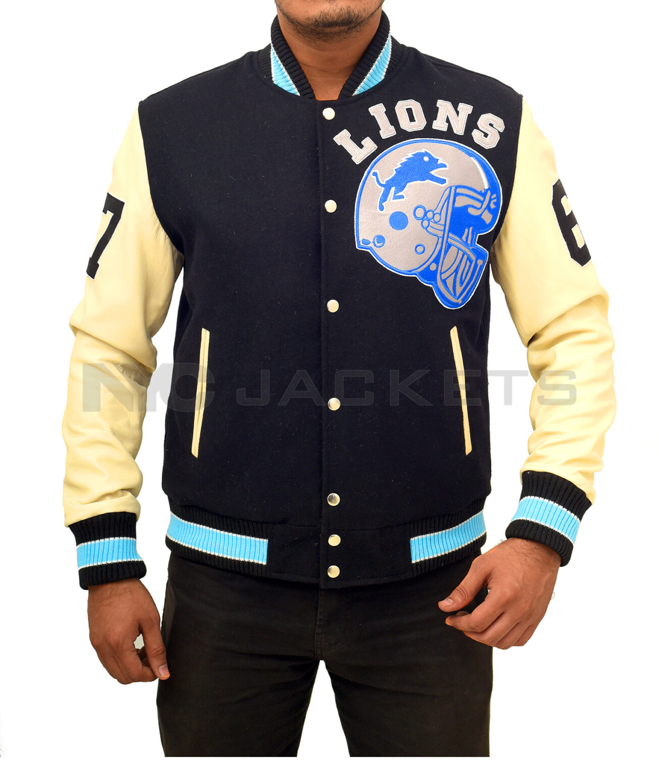 Axel Foley Detroit Lions Jacket - Beverly Hills Cop Lions Jacket | NYC ...