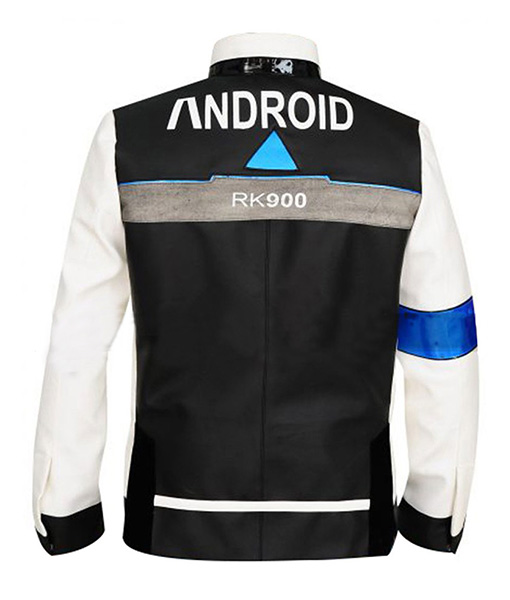 Connor's Blazer Jacket Detroit: Become Human in White Color