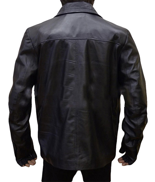 Creed 2 Sylvester Stallone Black Leather Coat At NYC