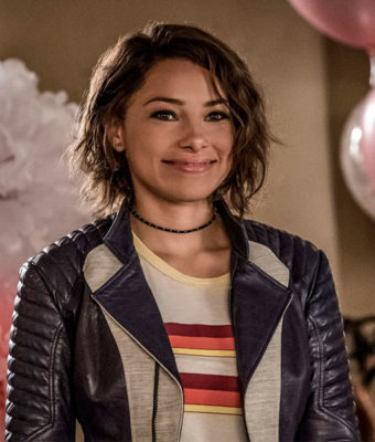 The Flash Season 5 Nora West Allen XS Leather Jacket - NYC Jackets