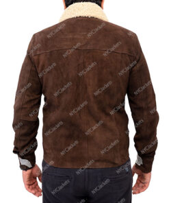 TWD Rick Grimes Brown Leather Jacket | The Sheriff Andrew Lincoln ...