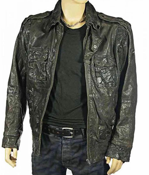 Warrick Grier Dredd Caleb Leather Jacket - NYC Jackets