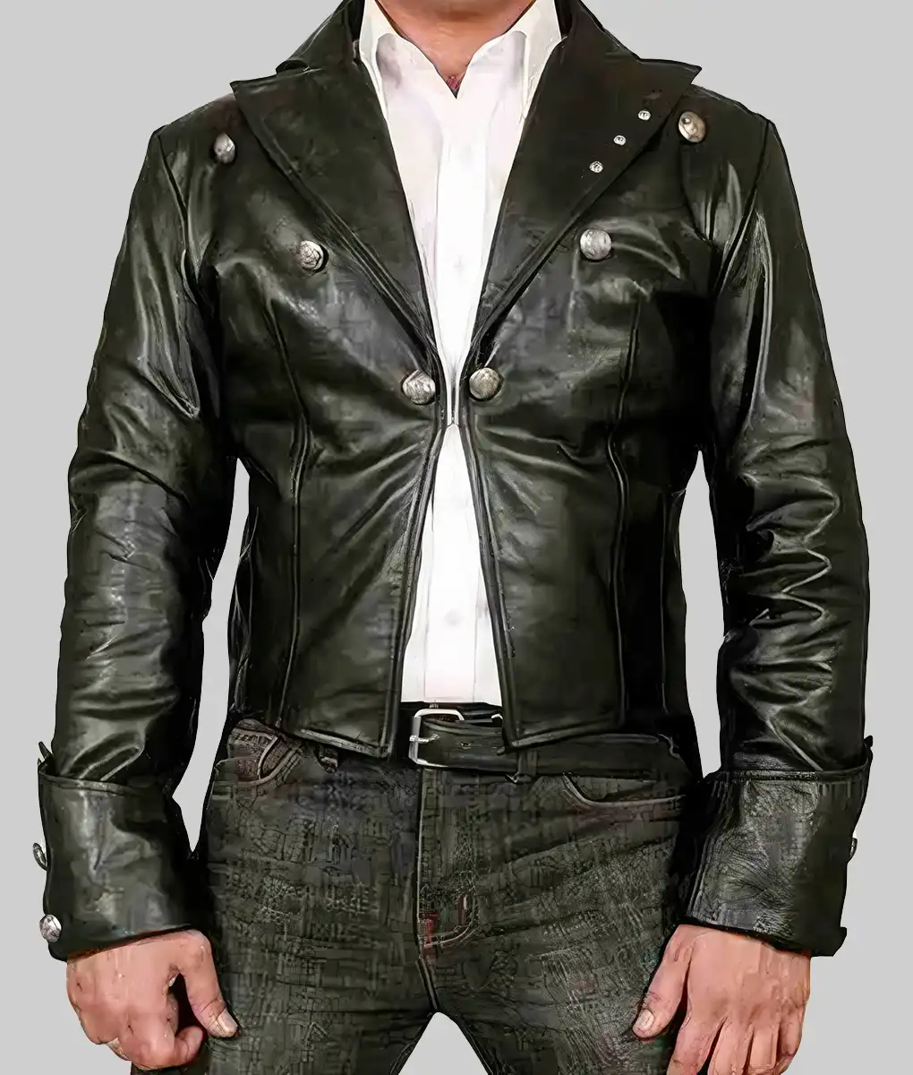 Bray Watt WWE Superstar Jacket | The Fiend Black Leather Jacket