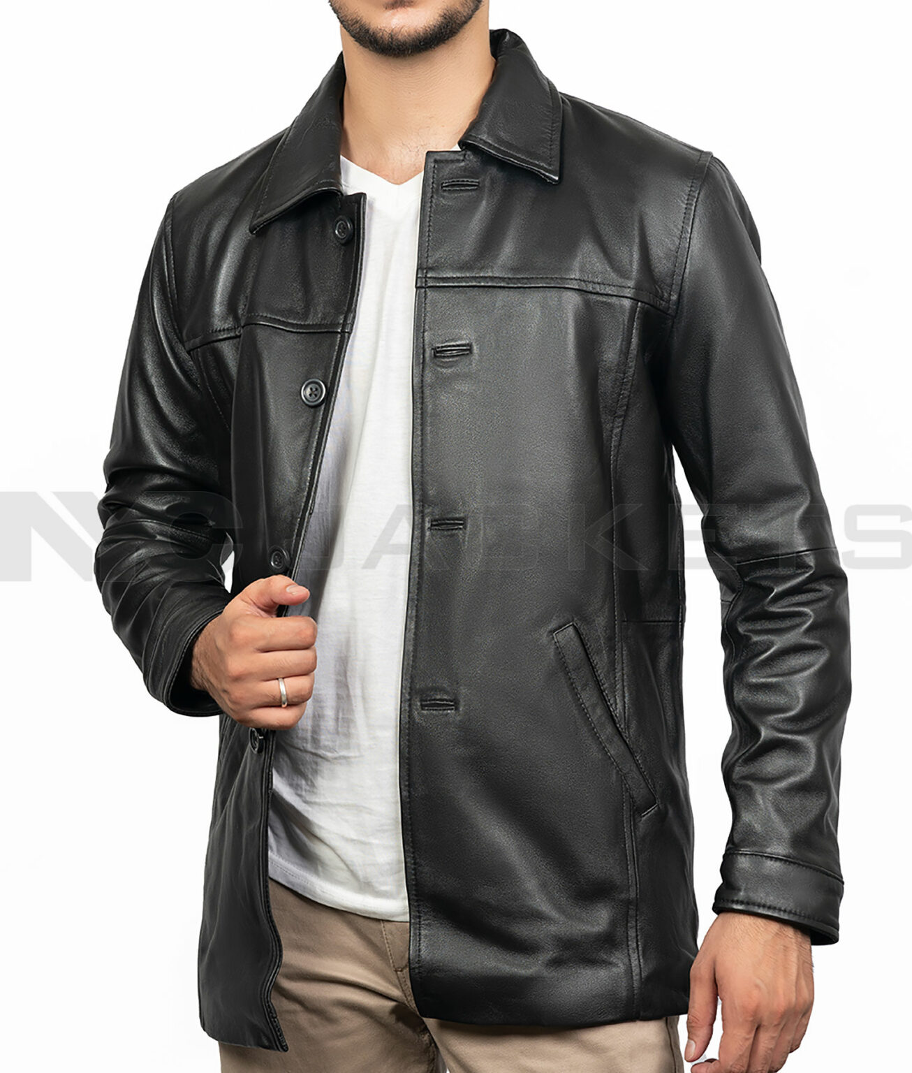 Denzel Washington Leather Jacket | Denzel Washington Training Day Outfit
