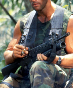 Dutch Predator Leather Vest | Arnold Schwarzenegger Vest