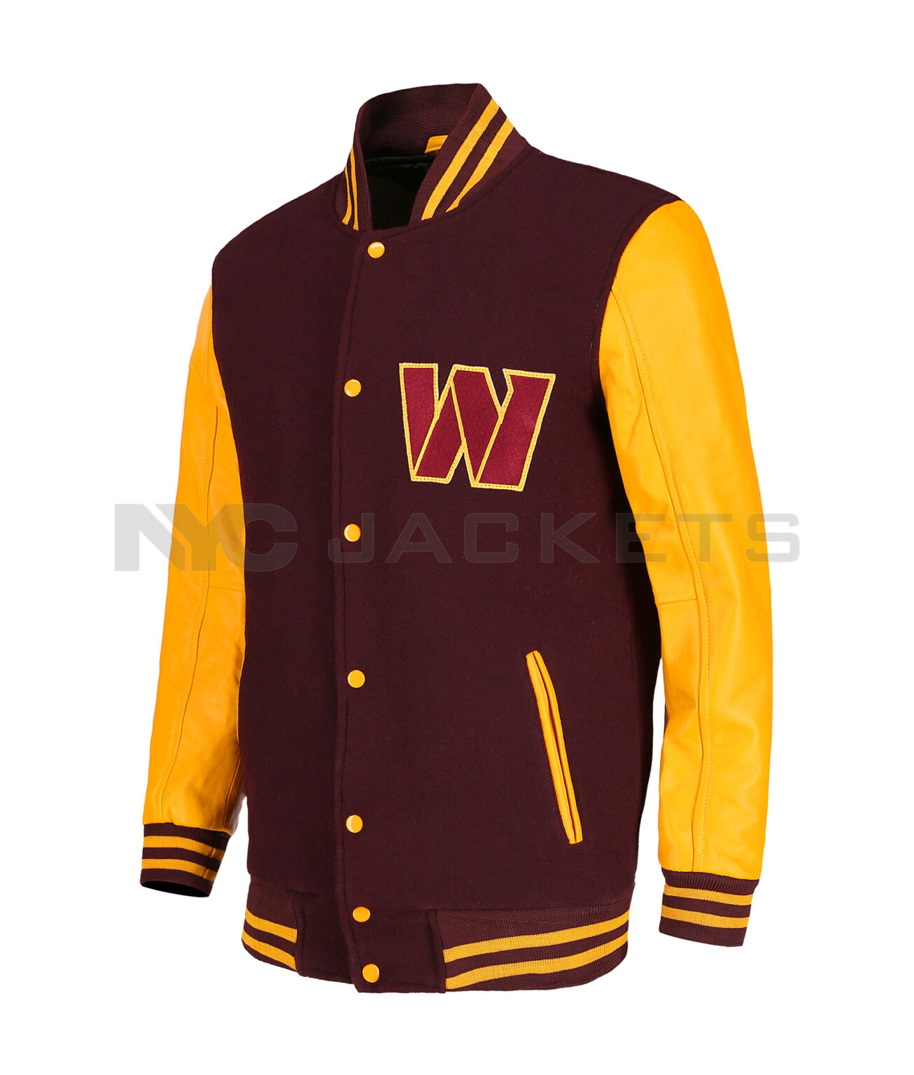 Washington Commanders Jacket | Washington Commanders Varsity Jacket