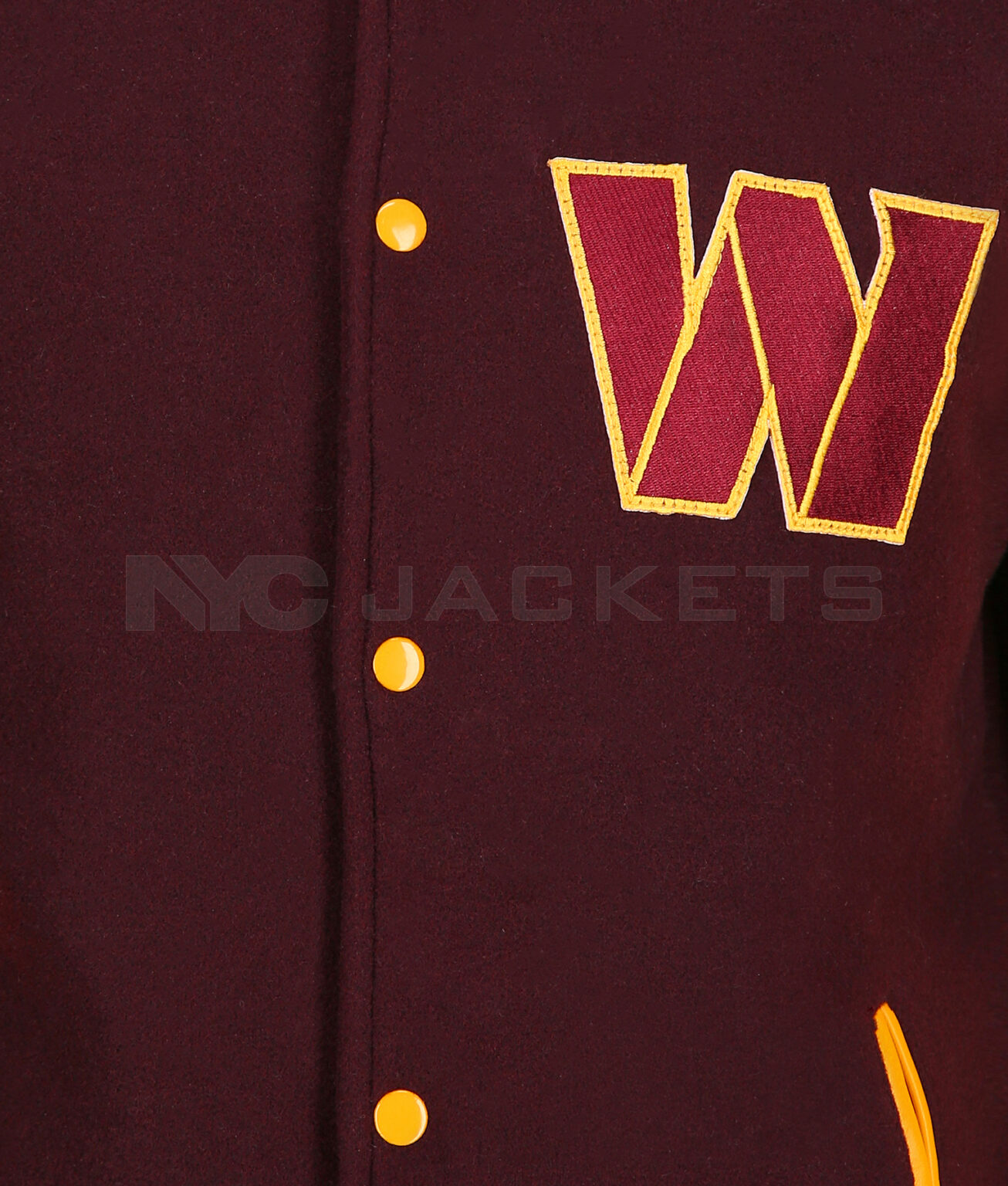 Washington Commanders Jacket | Washington Commanders Varsity Jacket