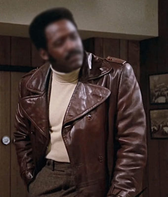 Shaft 1971 John Shaft Coat | Richard Roundtree Leather Coat