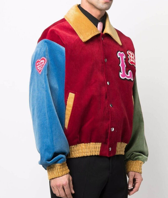 Loverboy Jacket | Color Block Varsity Jacket