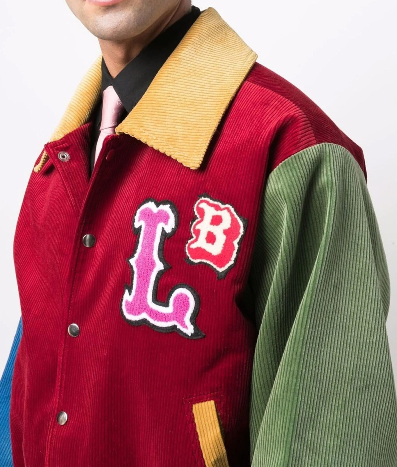Loverboy Jacket | Color Block Varsity Jacket