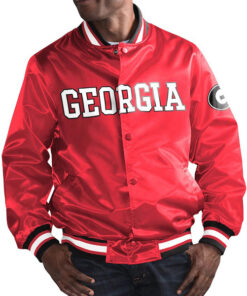 Georgia Bulldogs Starter Jacket - Georgia Bulldogs Satin Jacket | NYC ...