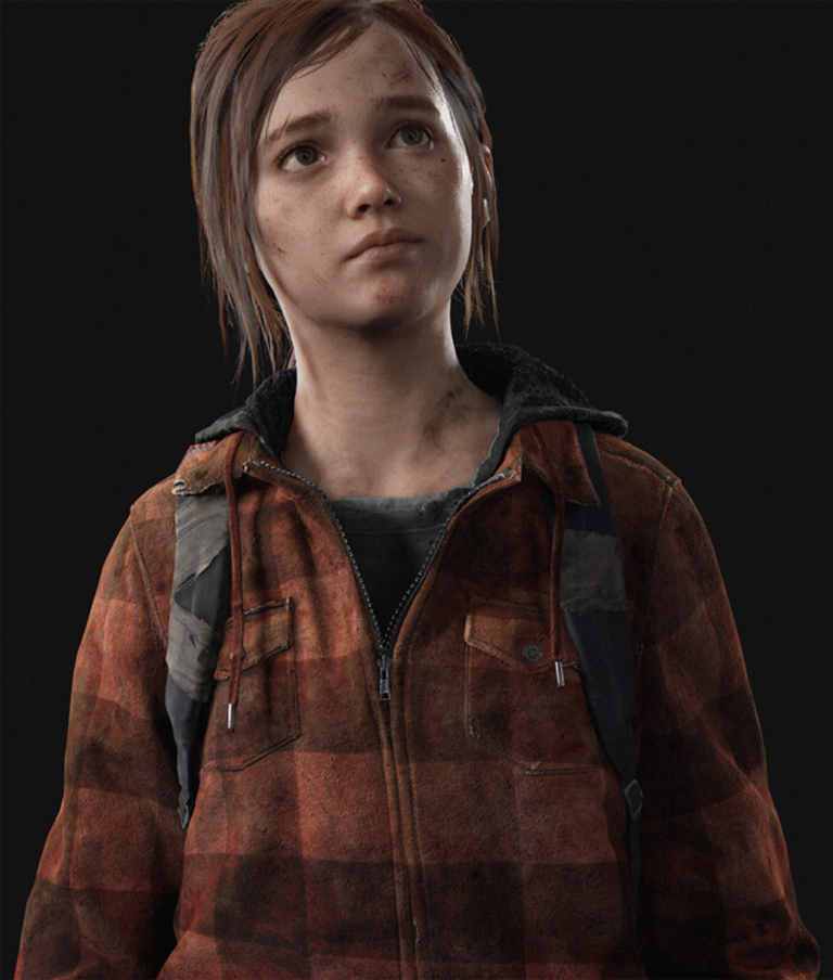 Ellie (Ashley Johnson) The Last Of Us Part II Plaid Jacket | NYC Jackets