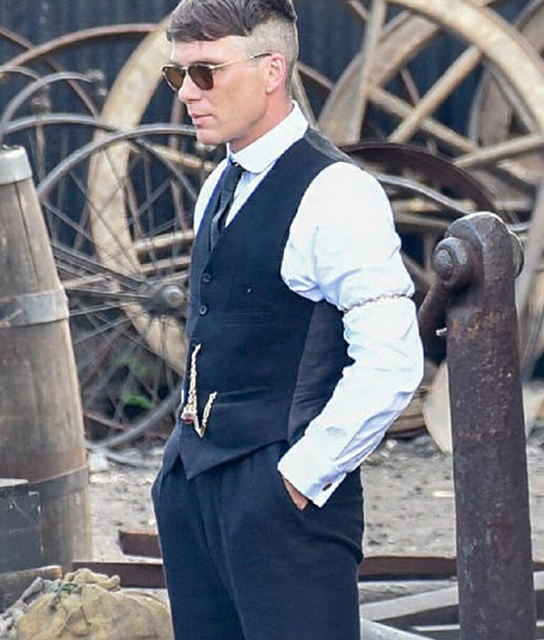 Thomas Shelby (Cillian Murphy) Peaky Blinders Vest | NYC Jackets
