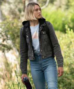 La Brea S02E14 - Zyra Gorecki (Izzy) Trucker Gray Denim Jacket