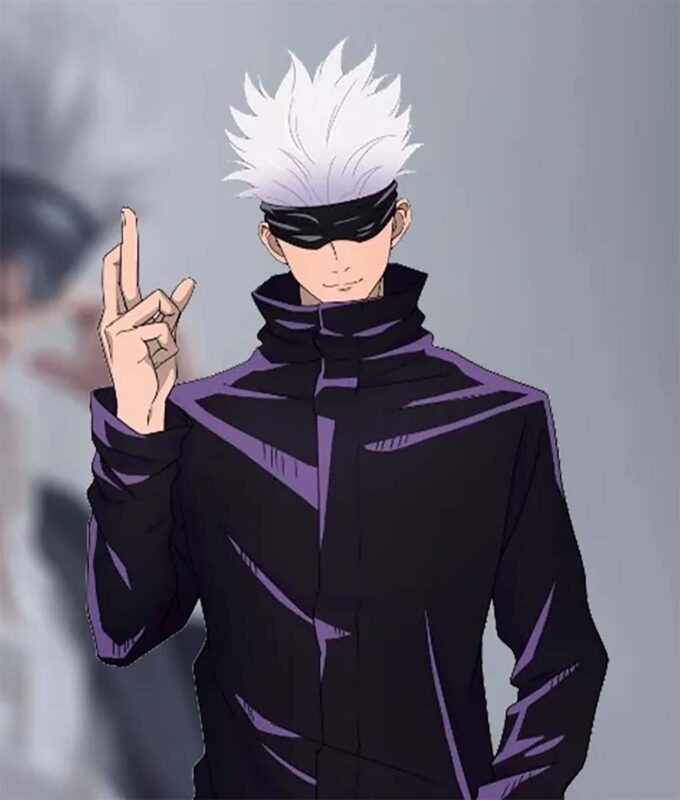 Jujutsu Kaisen Gojo Satoru Cosplay Black Coat | NYC Jackets