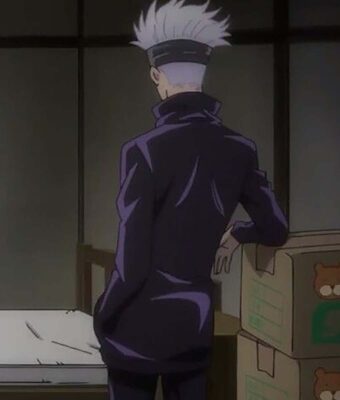 Jujutsu Kaisen Gojo Satoru Cosplay Black Coat | NYC Jackets