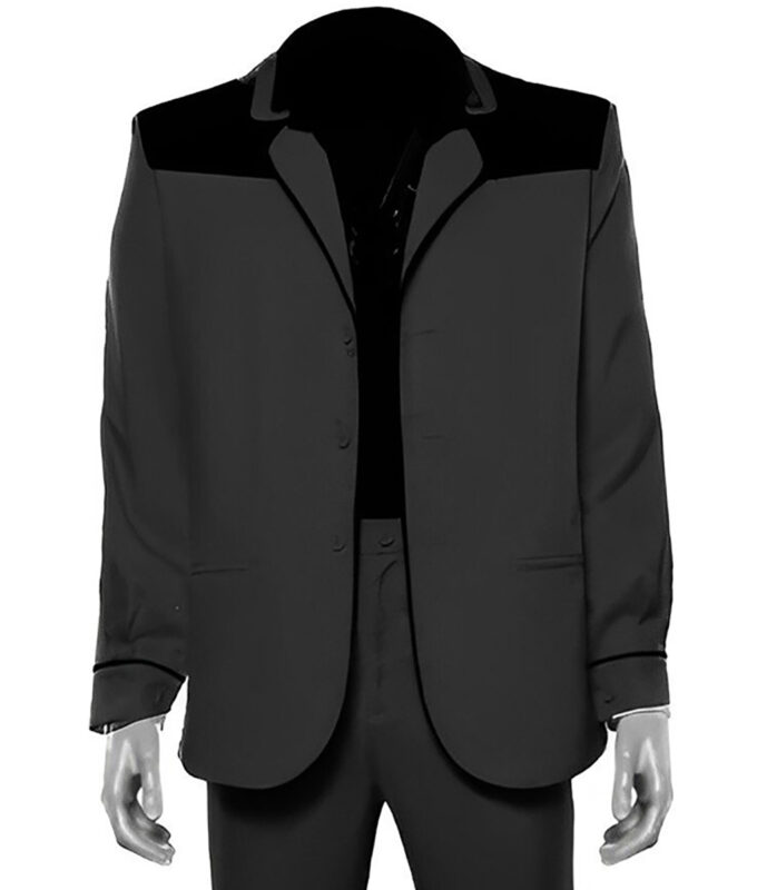 Elvis 2022 - Austin Butler (Elvis) Grey Blazer