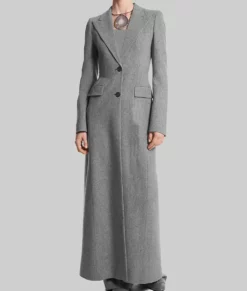 Gabrielle Union Grey Trench Coat | Gabrielle Union Outfit