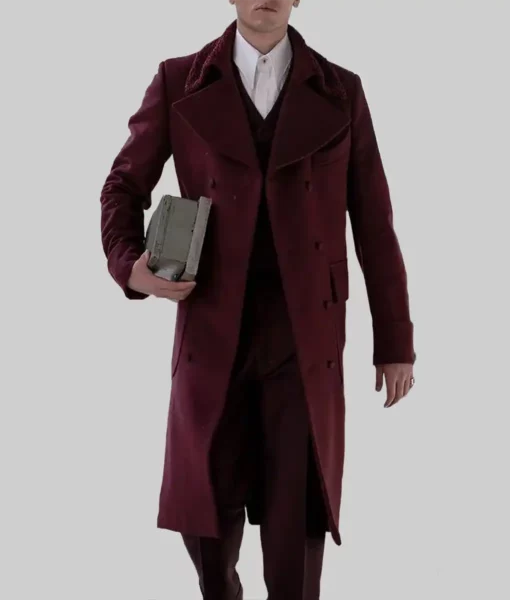 Hunger Games Coriolanus Snow Red Coat | NYC Jackets