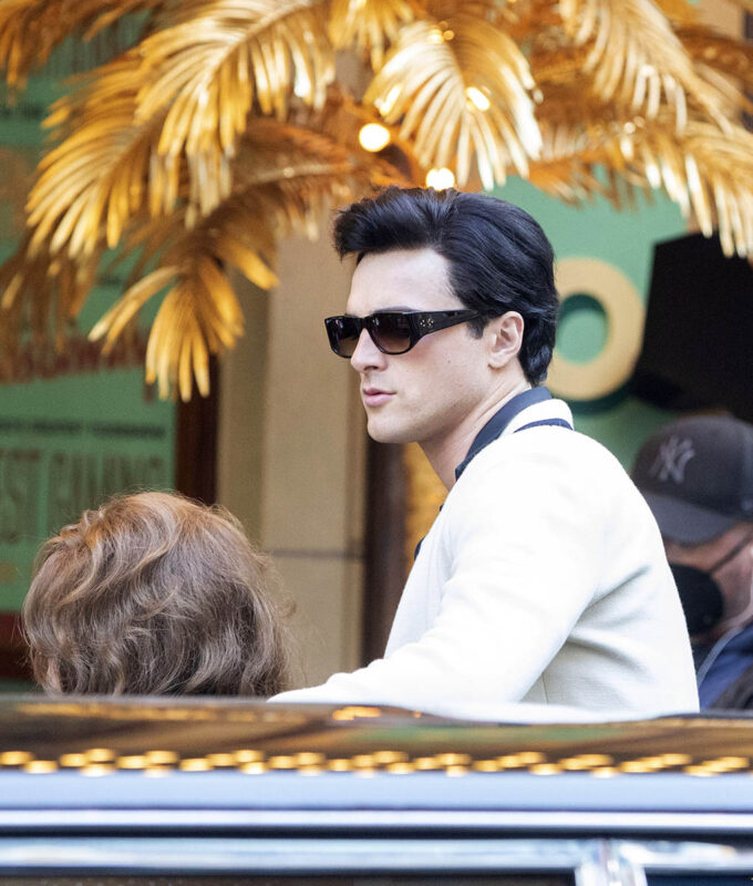 Priscilla 2023 - Jacob Elordi (Elvis) White Blazer