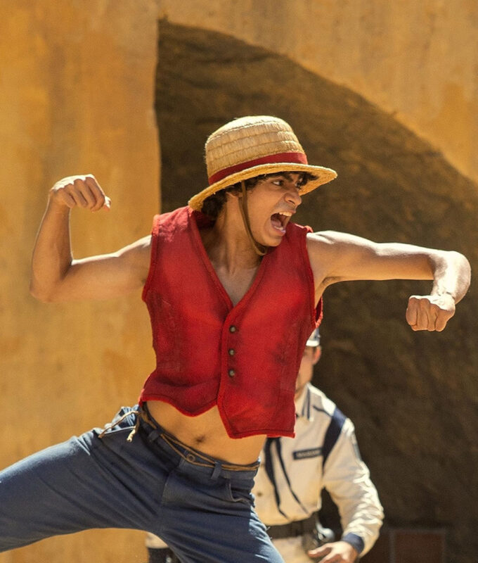 One Piece 2023 - Inaki Godoy (Monkey D. Luffy) Red Vest