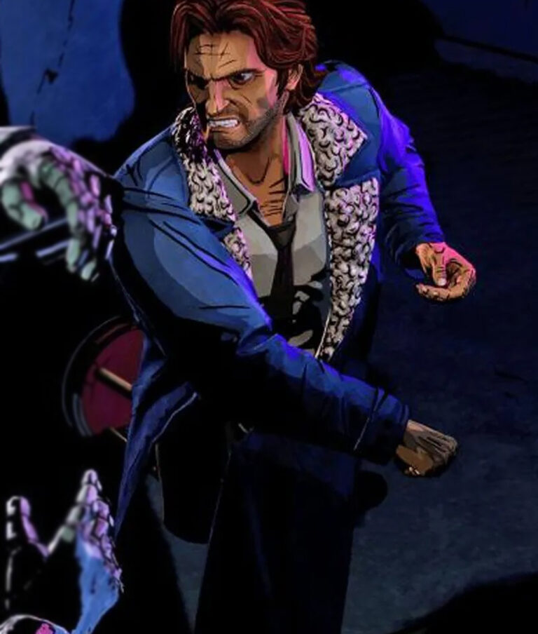 The Wolf Among Us 2 - Bigby Wolf (Adam Harrington) Long Coat