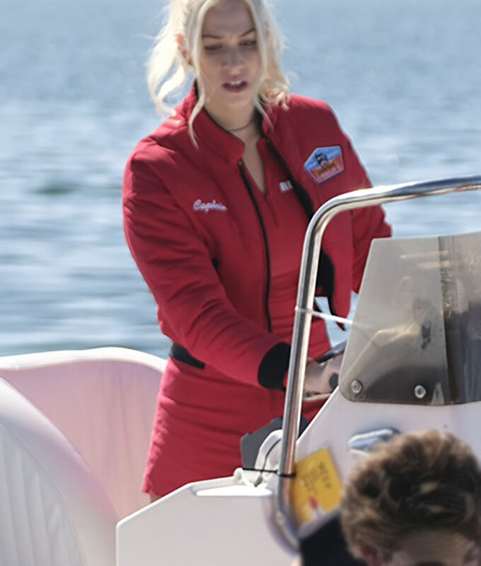 Malibu Rescue: The Next Wave - Jackie (Dylan) Red Puffer Jacket