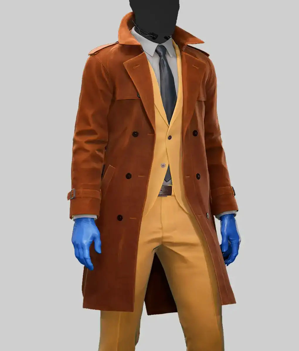 Dallas Payday Costume Brown Coat | Dallas Cosplay Payday