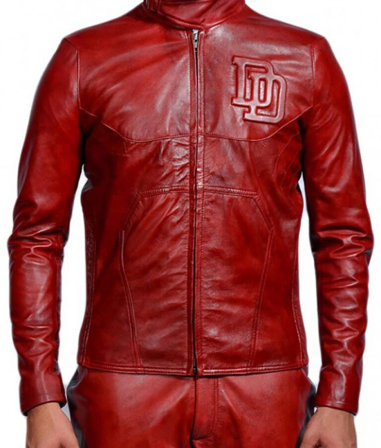 Daredevil - Ben Affleck (Matt Murdock) Red Leather Jacket