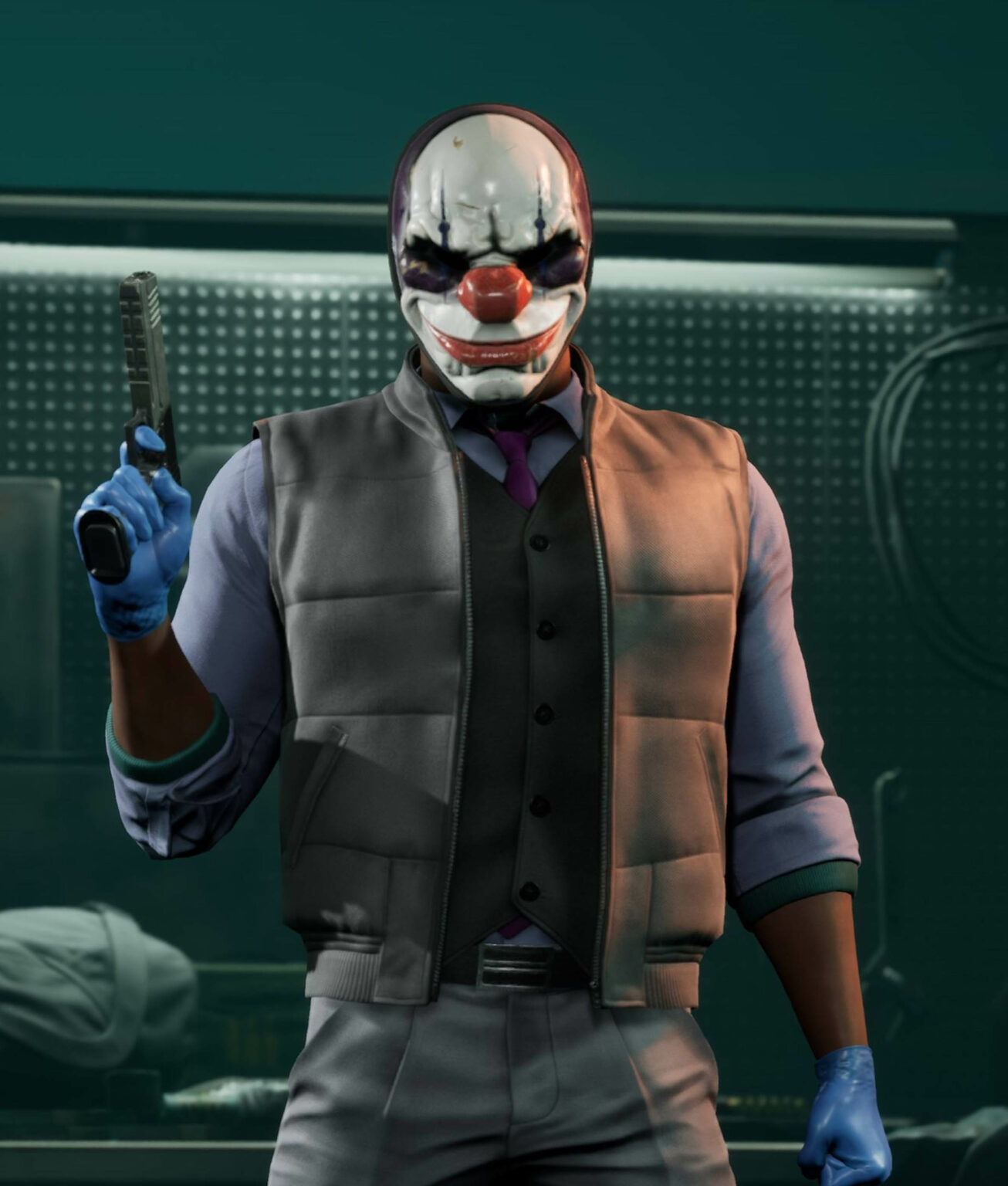 Payday 3 - Chains (Damion Poitier) Puffer Vest