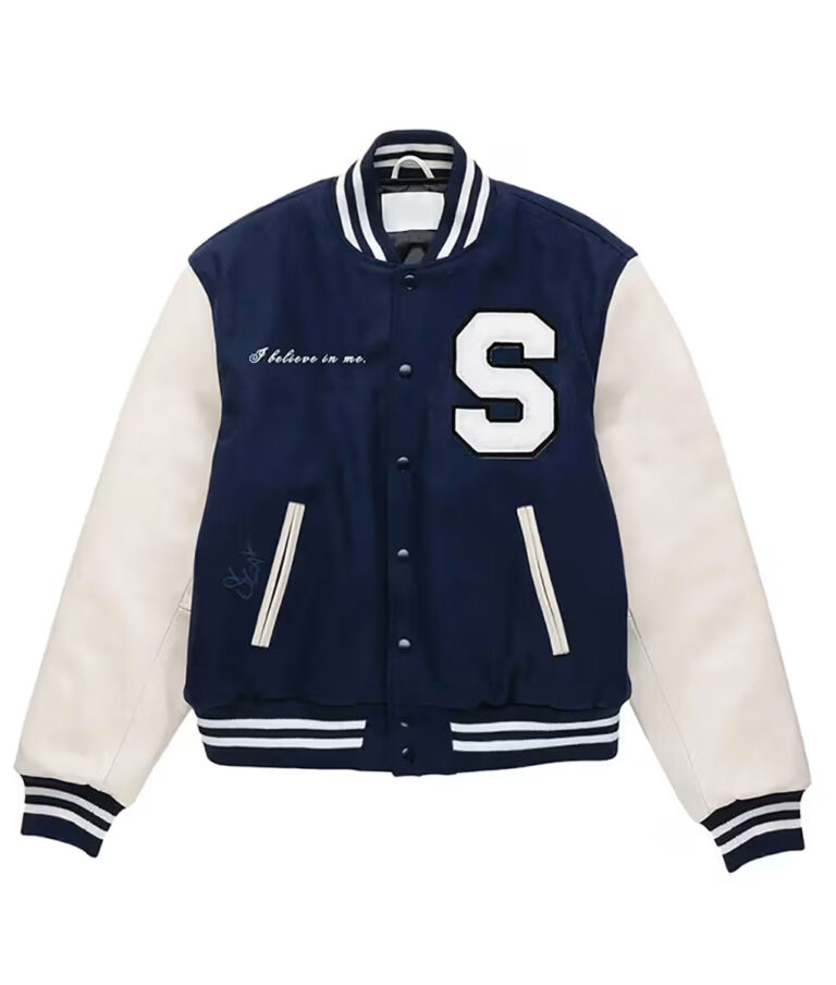 Adam Varsity Blue Jacket | NYC Jackets