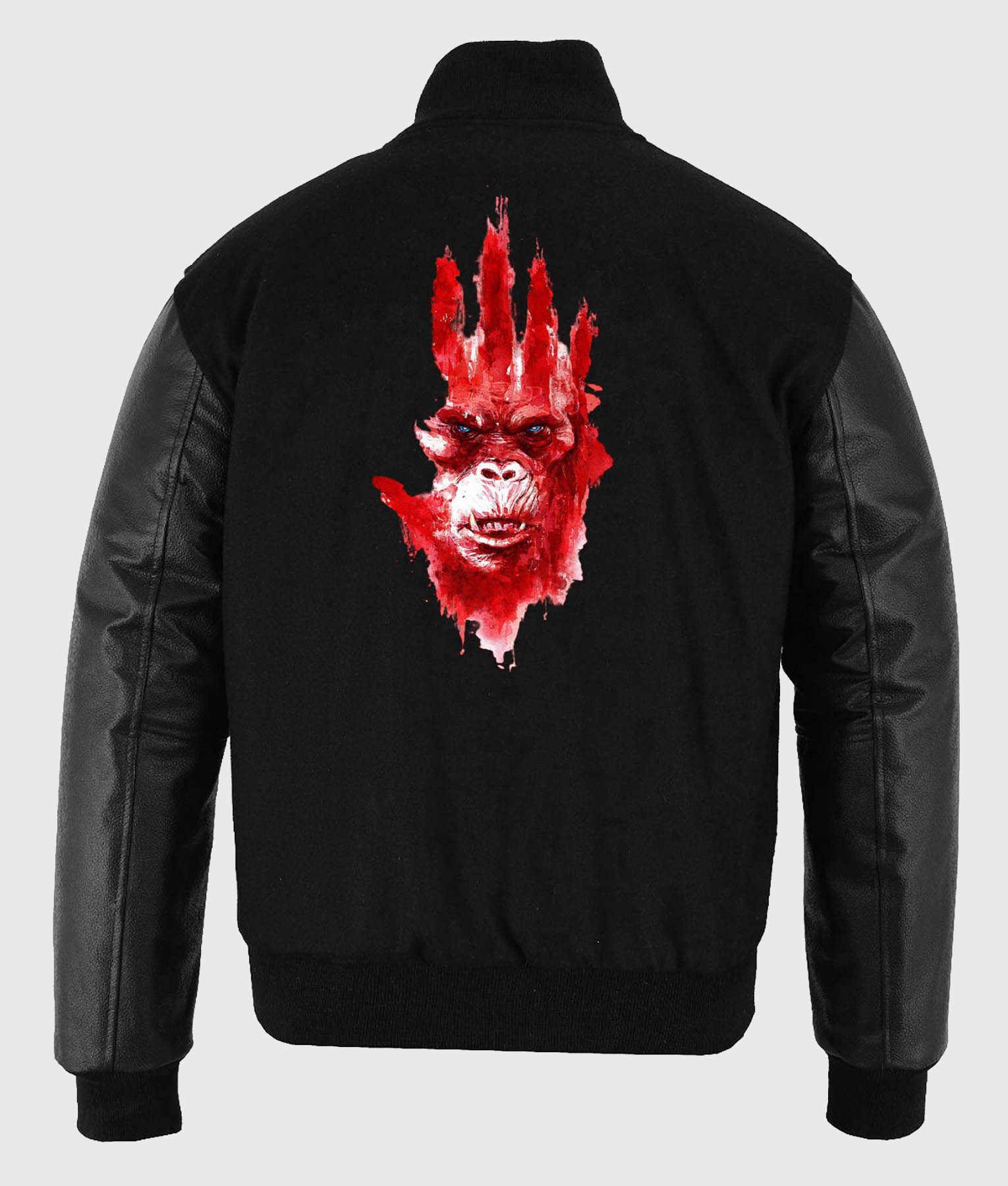 Godzilla x Kong The New Empire Black Wool jacket | NYC Jackets
