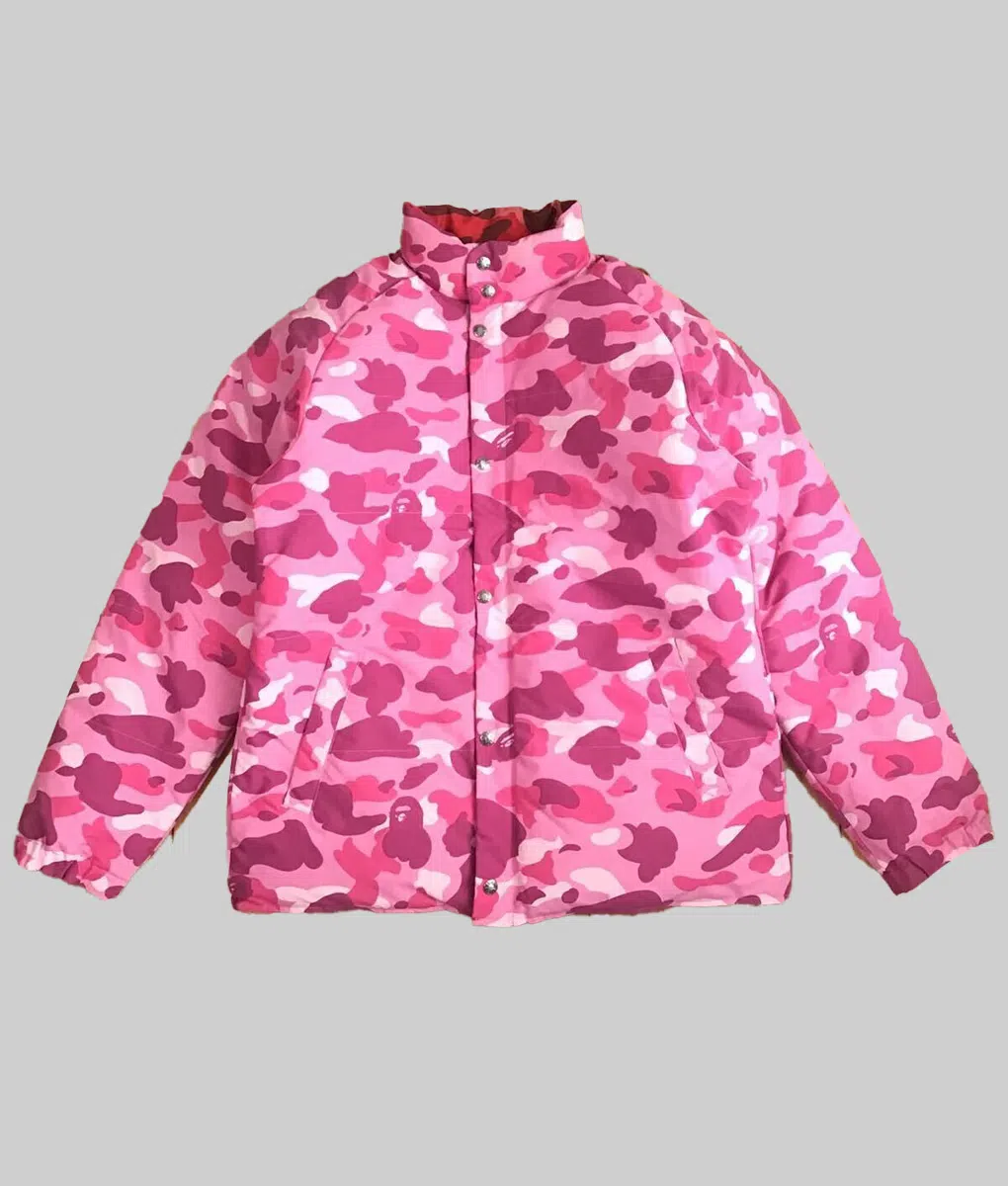 American Rapper Juice Wrld Pink Camo Jacket - NYC Jackets