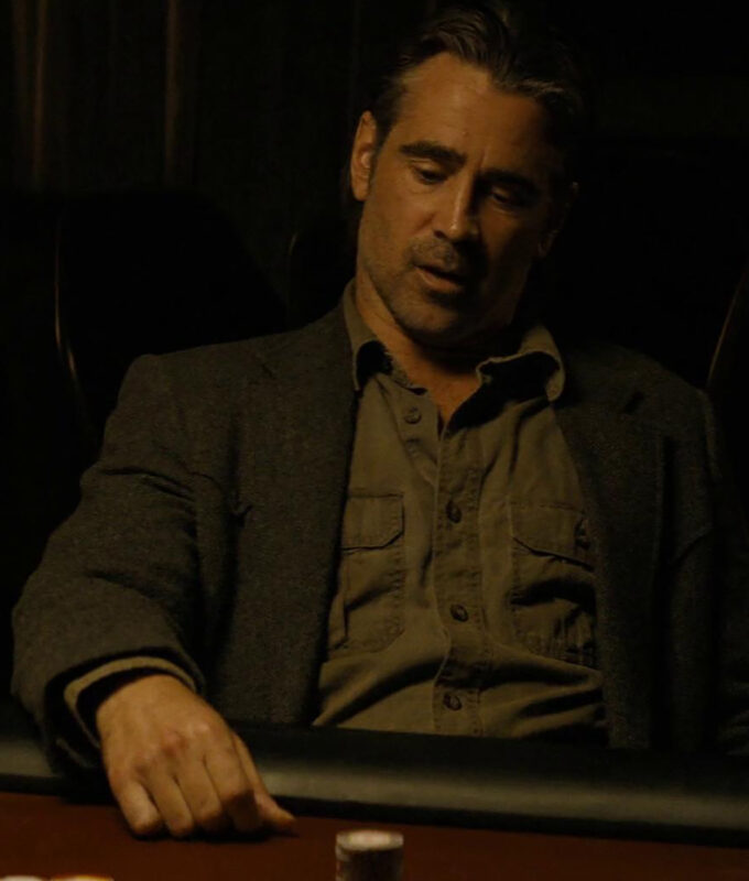 True Detective Colin Farrell Grey Blazer - Grey Wool Blazer Mens | NYC ...