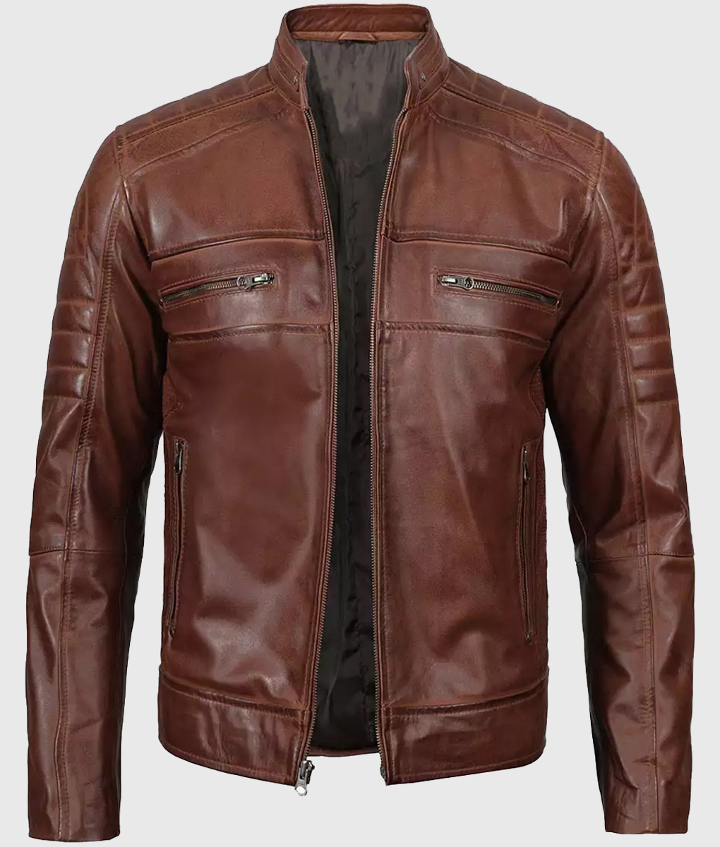 Leather Biker Jackets For Men | Buy Biker Jacket Men's Online | NYC ...