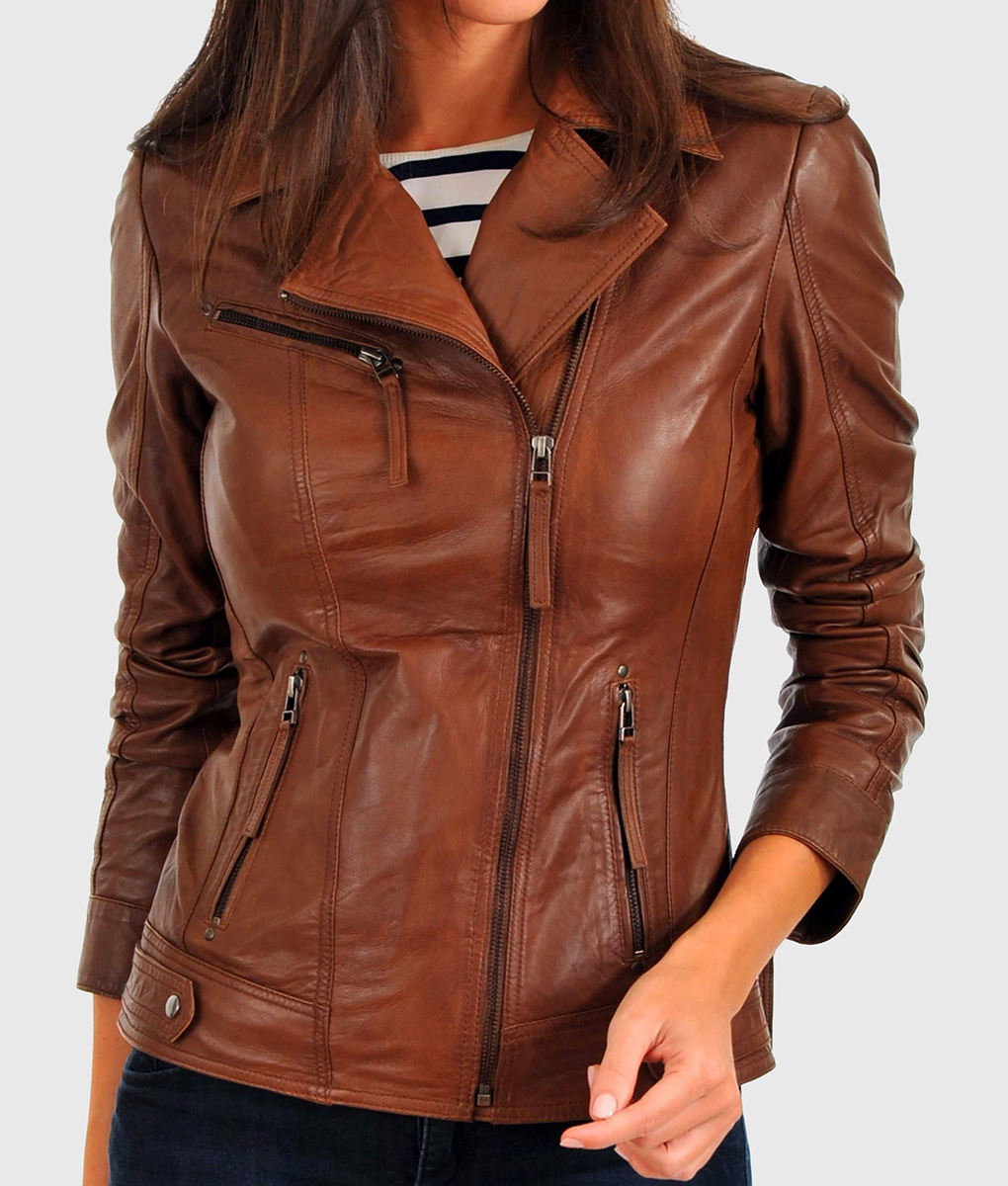 Leather Biker Jackets For Women | Buy Biker Jacket Women's Online | NYC ...