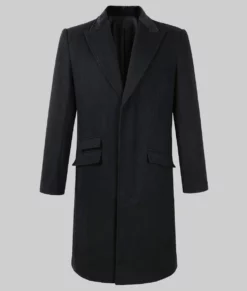 Harvey Specter Black Overcoat | NYC Jackets