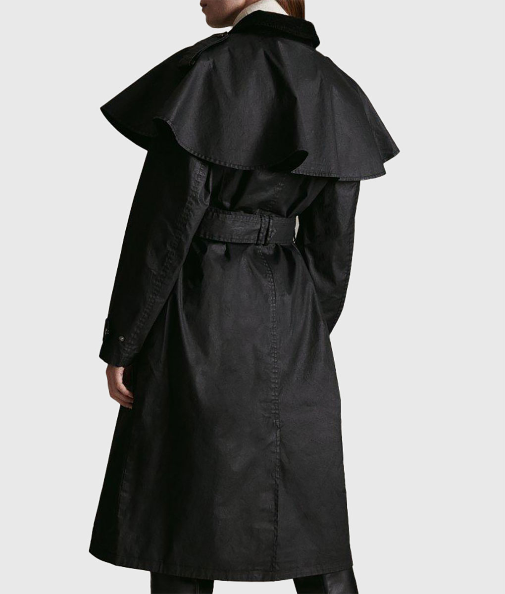 Bodkin Dove Black Trench Coat | NYC Jackets