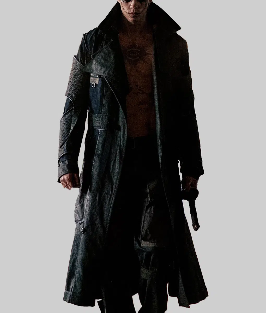 The Crow Bill Skarsgard (Eric) Leather Trench Coat