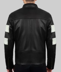 Keanu Reeves Black Leather Biker Jacket | NYC Jackets