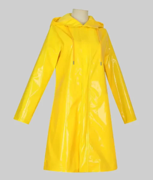 Coraline Yellow PVC Raincoat - NYC Jackets