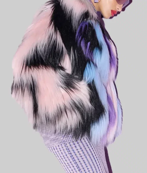 Emily in Paris Lily Collins (Emily Cooper) Fur Coat - NYC Jackets