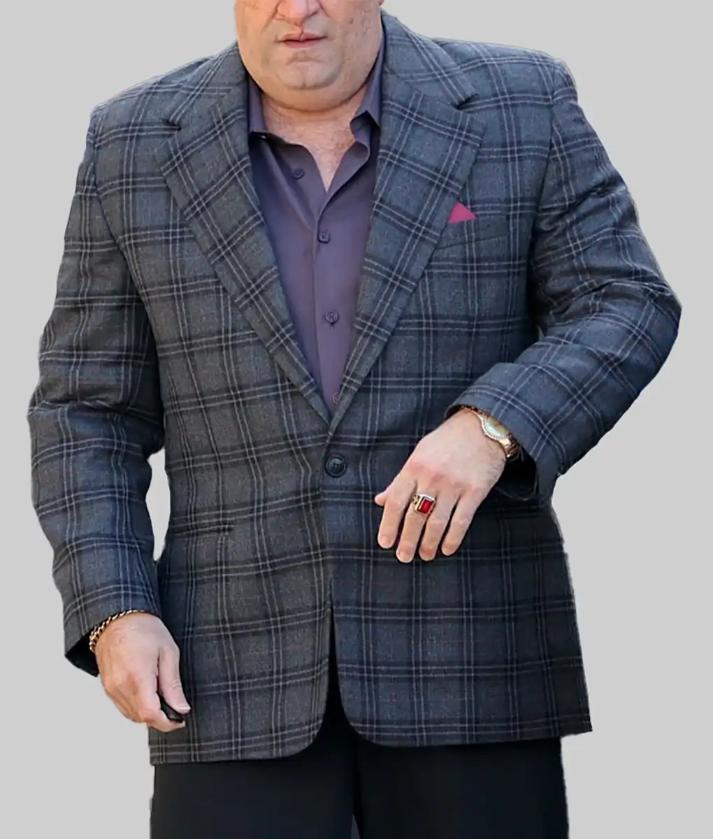 The Penguin Colin Farrell (Oswald Cobblepot) Grey Plaid Blazer | NYC ...