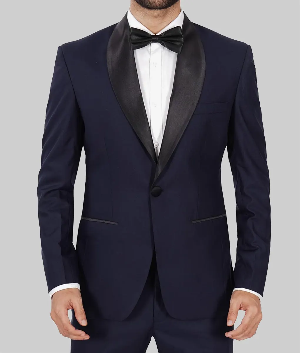 Agent Daniel Craig Midnight Blue Tuxedo | NYC Jackets