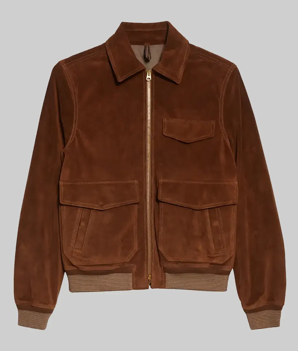 The Day of the Jackal Eddie Redmayne Suede Jacket | NYC Jackets