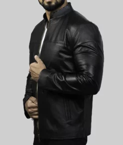 Nero Black Leather Jacket | NYC Jackets