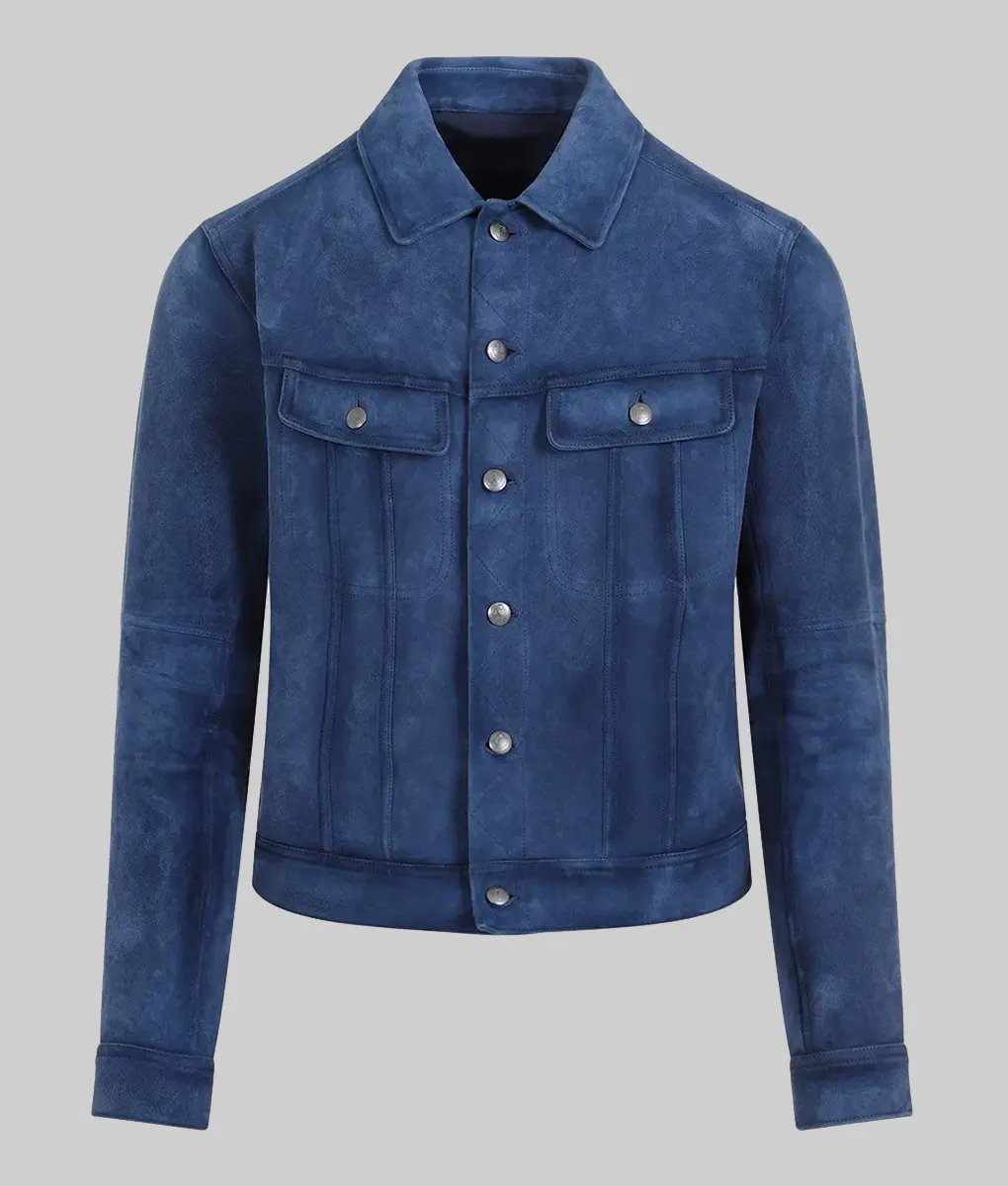 Red One Photocall Chris Evans Suede Jacket | NYC Jackets