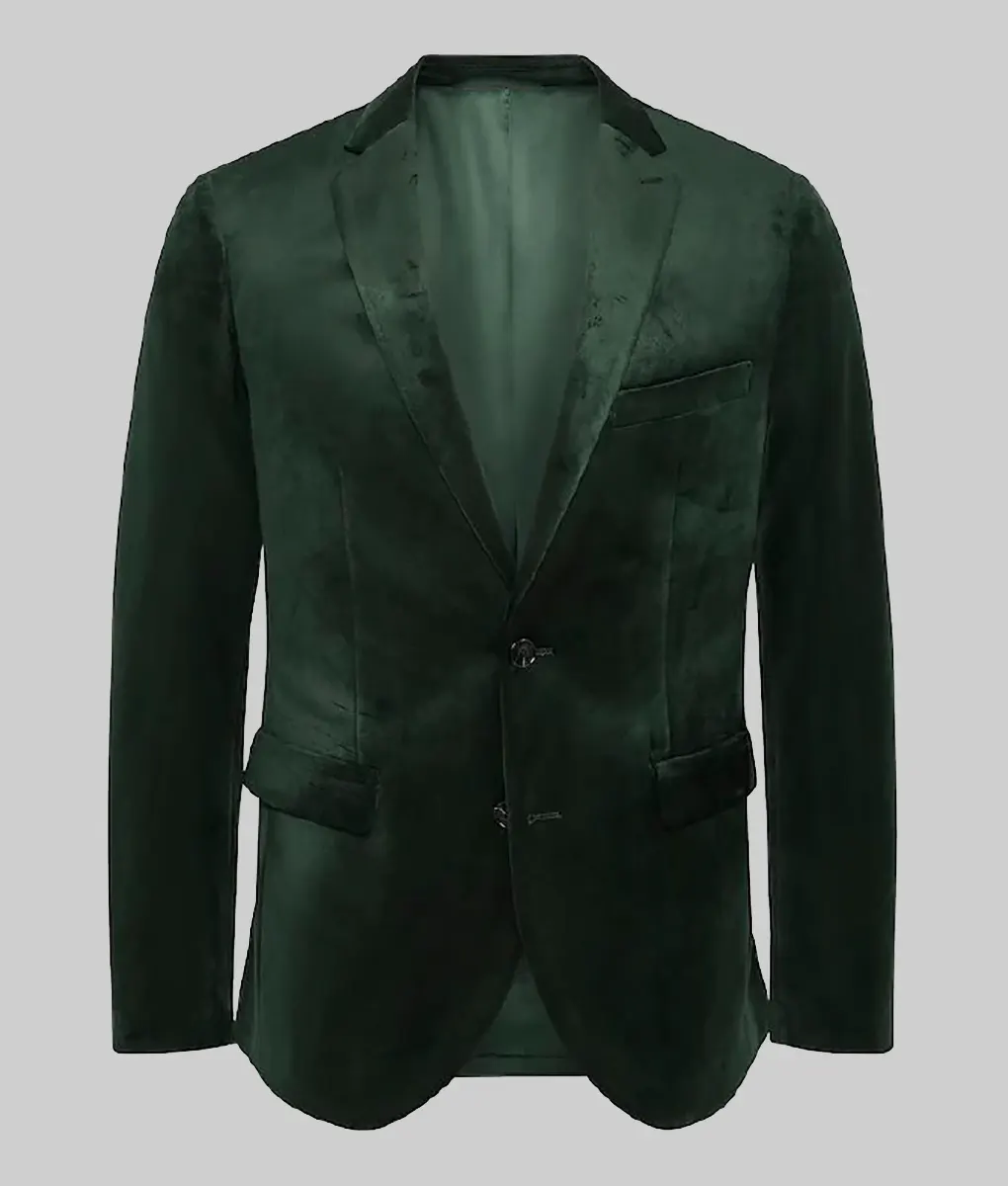 The Perfect Couple Tag Winbury (Liev Schreiber) Green Velvet Blazer ...